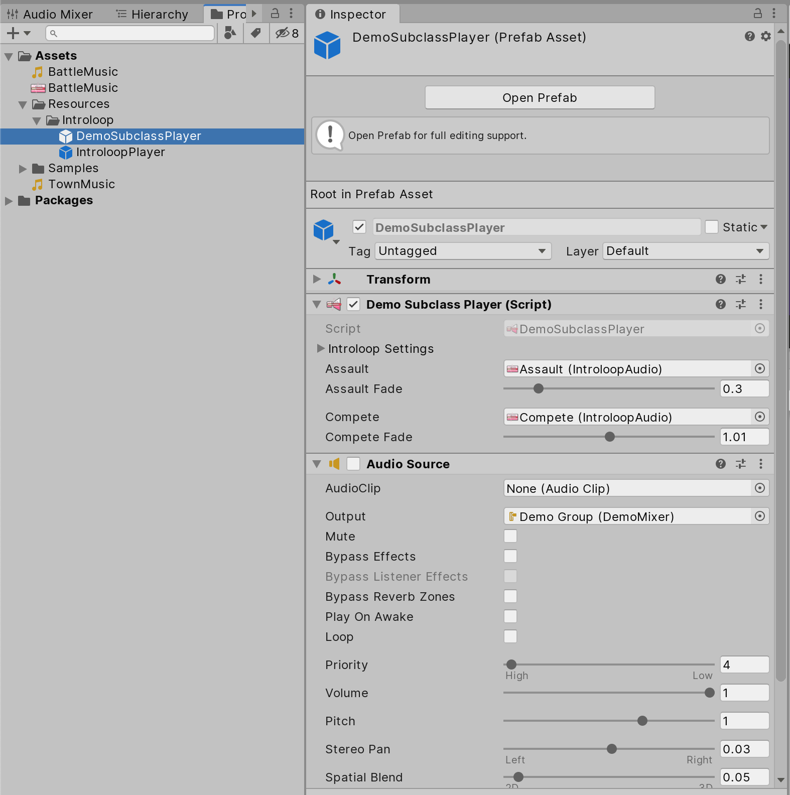 Advanced Playing | Introloop